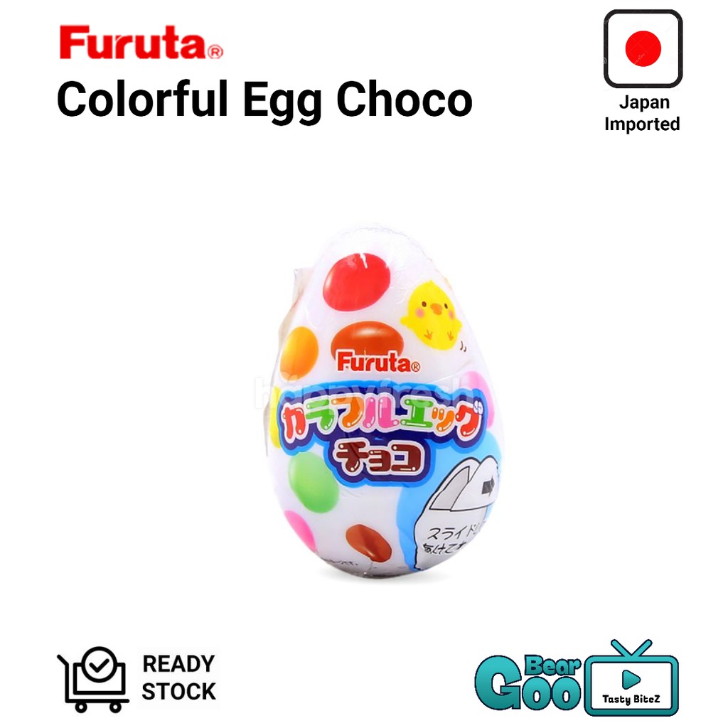 [IMPORTED FROM JAPAN] Furuta Colorful Egg Choco 1pc (20g) | Shopee Malaysia
