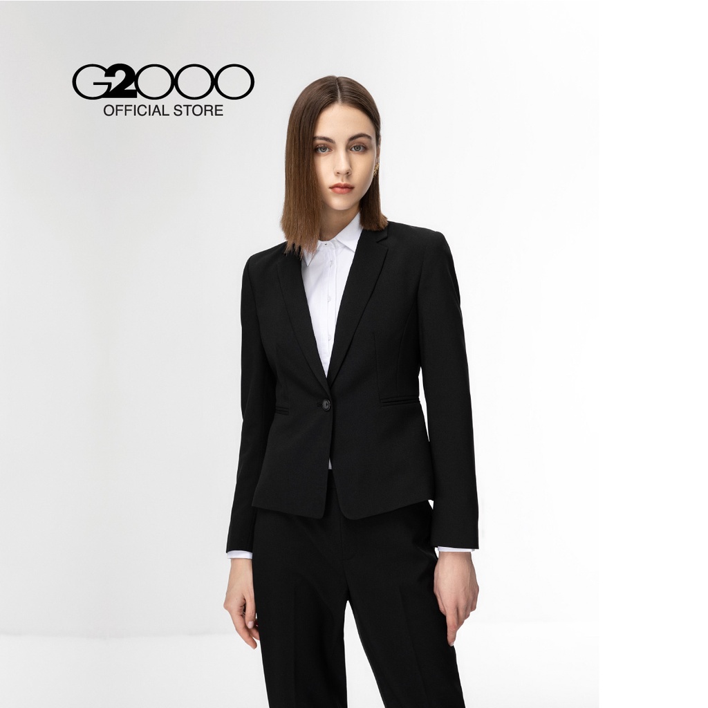 G2000 Women Blazer R/N/S HI-Stretch Ponte 21219622 | Shopee Malaysia