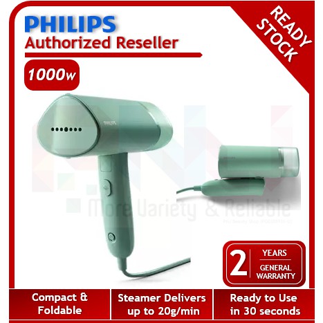 Philips 1000W Handheld Garment Steamer STH3010 ( Successor Model for ...