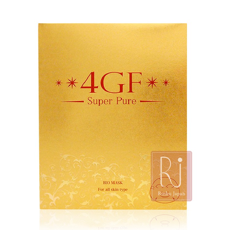 SUPER PURE 4GF BIO MASK FOR ALL SKIN TYPE 北尾 4GF 面膜 一盒6枚 | Shopee Malaysia