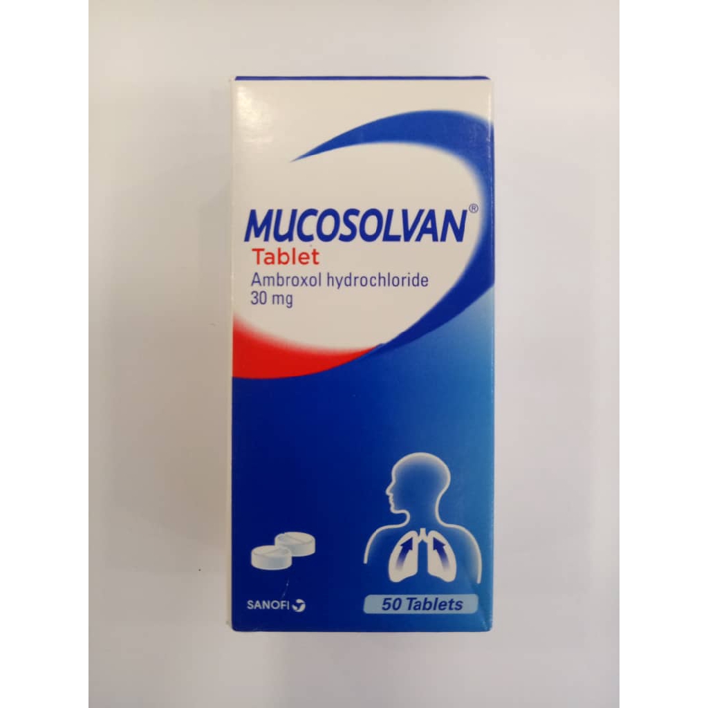 MUCOSOLVAN 30mg - 50 tablets | Shopee Malaysia
