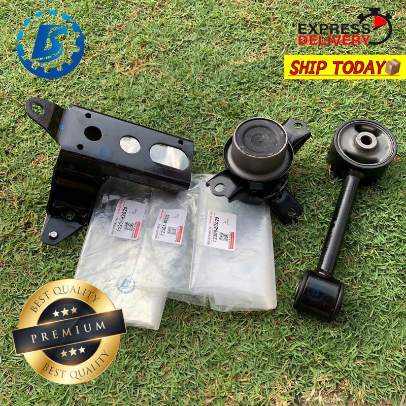 Perodua myvi 1.0/1.3 auto manual engine mounting set 3pcs TCA 1 year ...