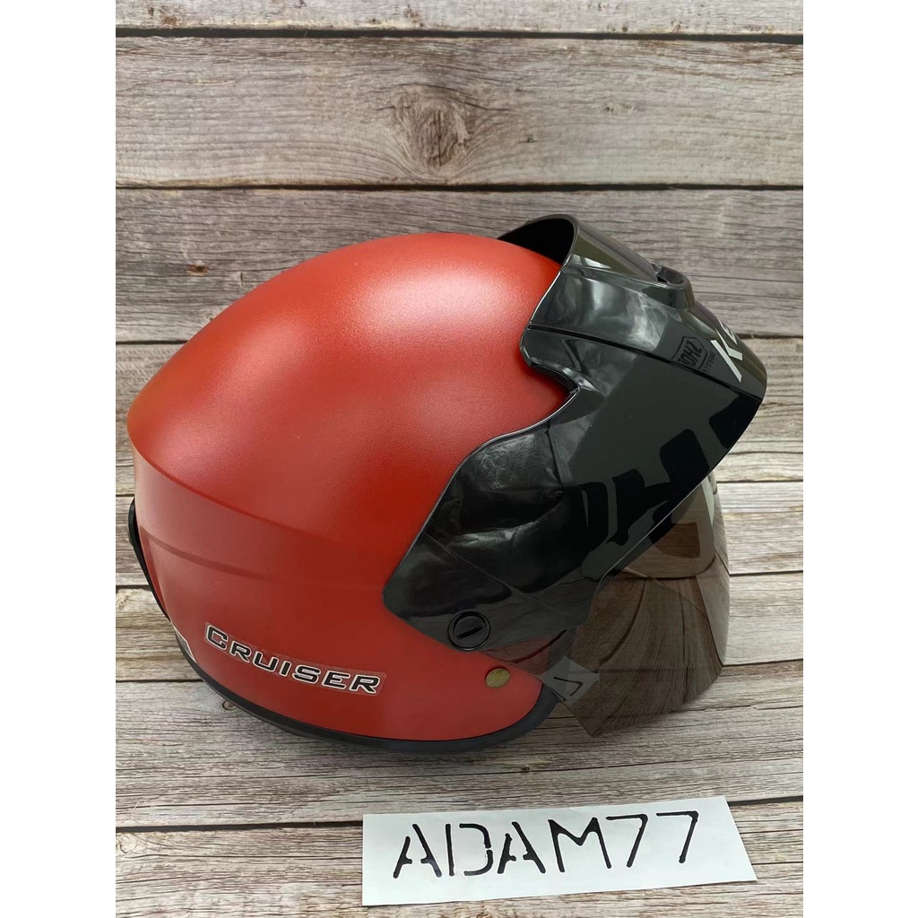 [ HELMET ] 100% Original KEITH CRUISER WITH VISOR TINTED HELMET SGV ...