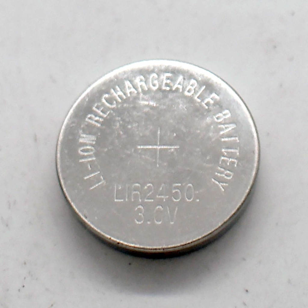 LIR2450 Li-ion Rechargeable Battery 3.6V Lithium Button Cells Coin LIR 2450 Replaces CR2450 ...