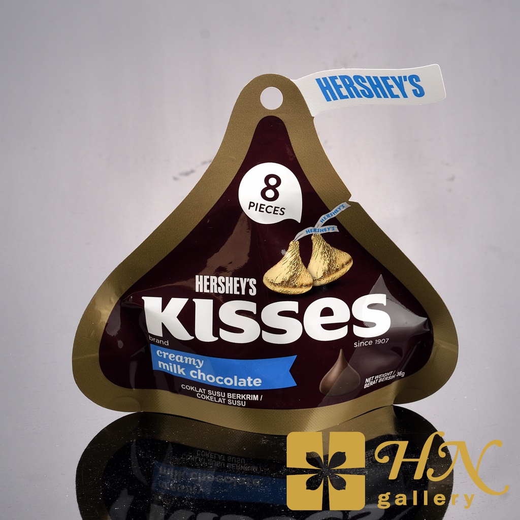 Hershey's Kisses Creamy Milk Chocolate 36g (8pcs) | Shopee Malaysia