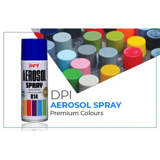DPI 614 AEROSOL Spray Paint (PREMIUM COLOR) | Shopee Malaysia