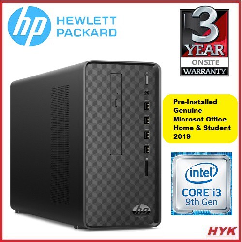 HP Slim S01-PF1162D Desktop PC ( i3-10100/8GB/256GB SSD/W10/HS ...
