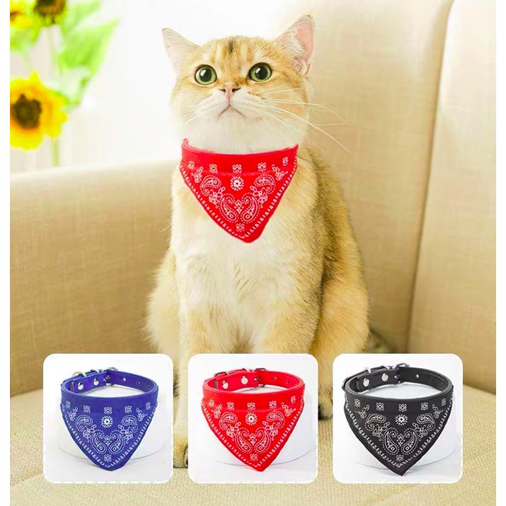 [Ready Stock] Kolar Selendang Segitiga Kucing Murah I Pet Cat Dog ...