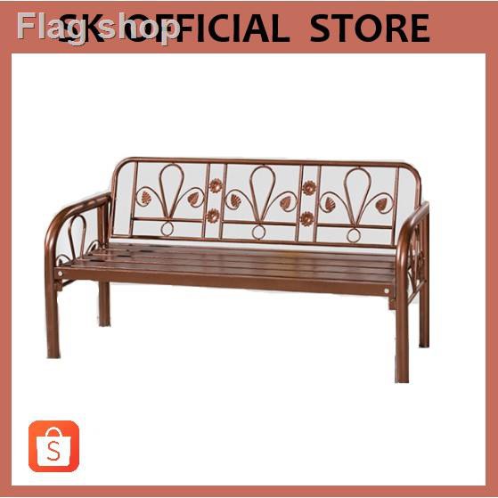 READY STOK] (1 unit 1 order) 5" Metal Bench Chair/Long Outdoor Bench ...