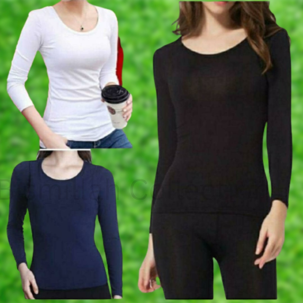 🔥 6 -16 YEAR🔥 S-M-L-XL-XXL-XXL Inner baju lengan panjang / iner baju ...