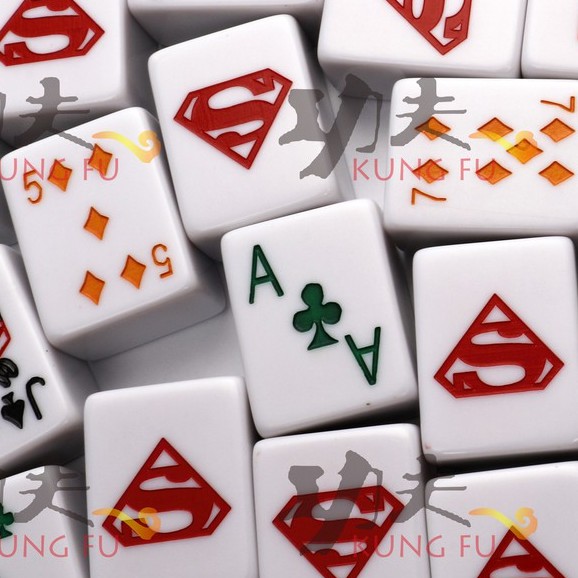 💥Malaysia Ready Stock💥Superman Mahjong 4Player Mahjong 3Player Rummy ...