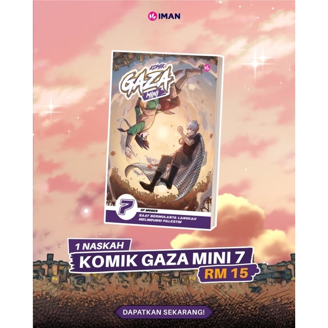 Komik Mini Gaza (Full Set) | Shopee Malaysia