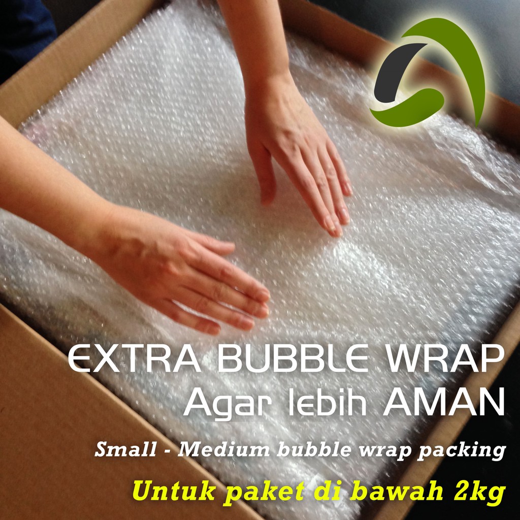 Extra Bubble Wrap packaging for the package | Shopee Malaysia