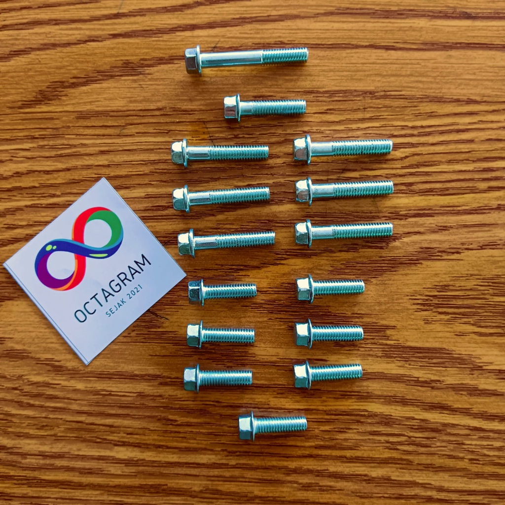 MESIN Fizr Force One Engine Block Bolts / Fizr Force One Engine Block ...