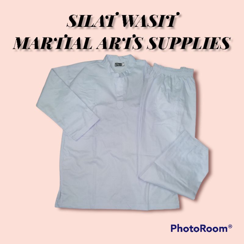 BAJU SILAT PUTIH(SILAT WASIT UNIFORM) | Shopee Malaysia