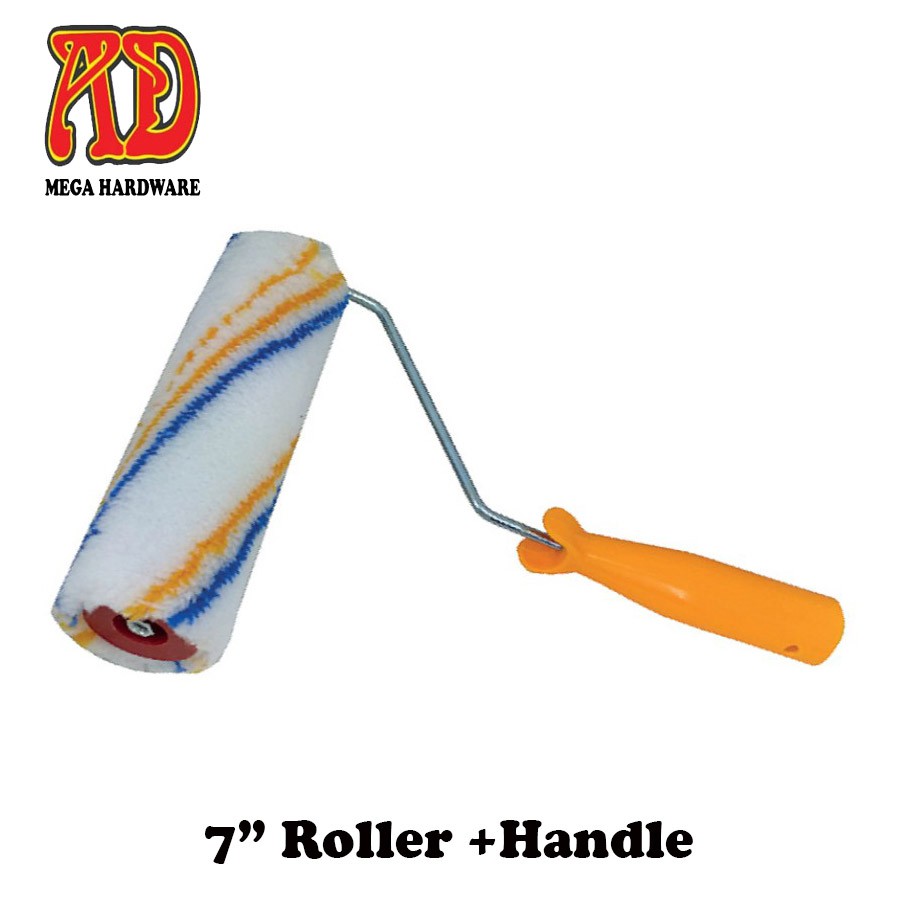 7” Paint Roller Set ( Handle + Roller) | Shopee Malaysia