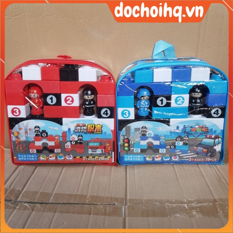 Pairing police and firefighting backpacks in many models 7999 | Shopee ...