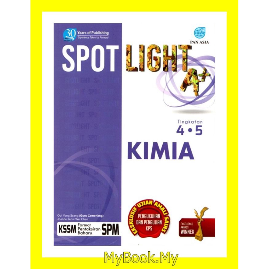 MyB Buku Rujukan/Nota : Spotlight A+ Tingkatan 4&5 SPM KSSM - Kimia ...