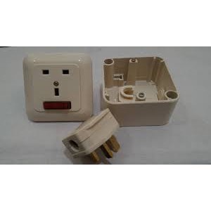 Broco AC Plug / AC Socket set + Plug + GRASIO Box | Shopee Malaysia