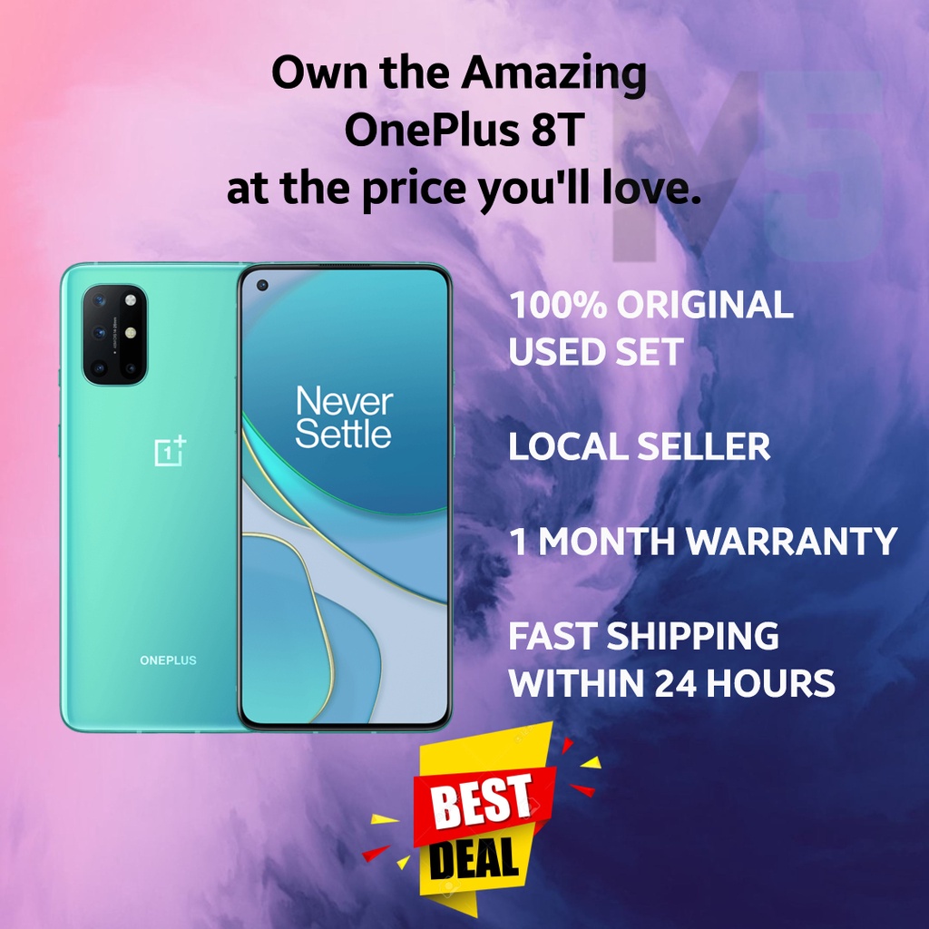 Original Oneplus 8T 12G RAM 256G ROM Used | Shopee Malaysia
