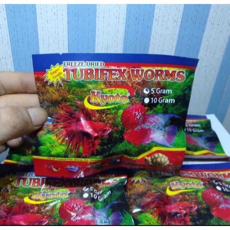Fish Food tubiflex Dry Worm | Shopee Malaysia