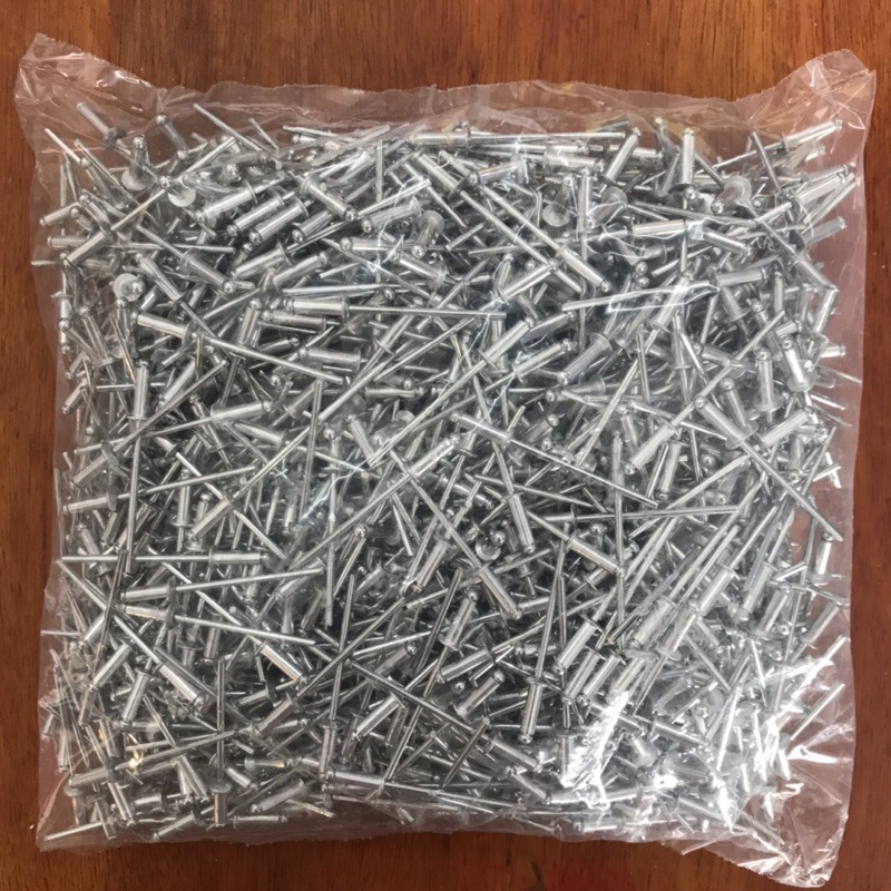 Aluminium Blind Rivets [Silver] 1/8X3/8 1Box =（1000pcs） | Shopee Malaysia