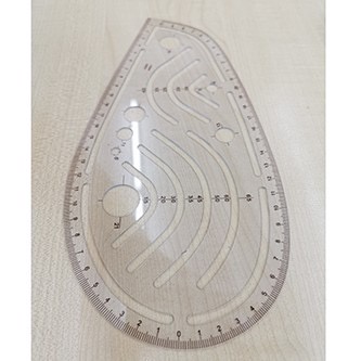 Multi funtion sewing ruler /Pembaris multifuntion jahitan JHT302 ...