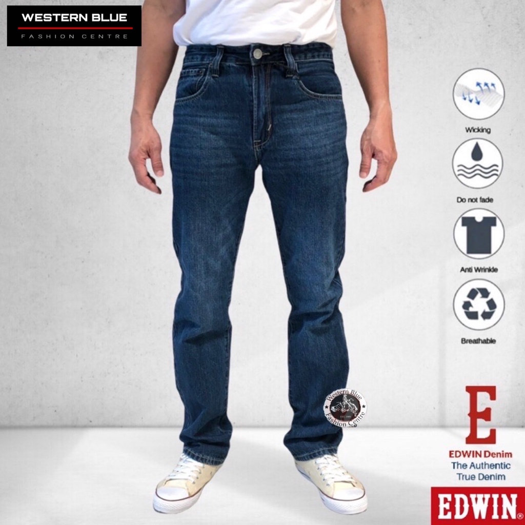 🔥NEW ARRIVAL🔥 EDWIN® MEN’S 505 STRAIGHT CUT JEANS ( 7505 2567 ...