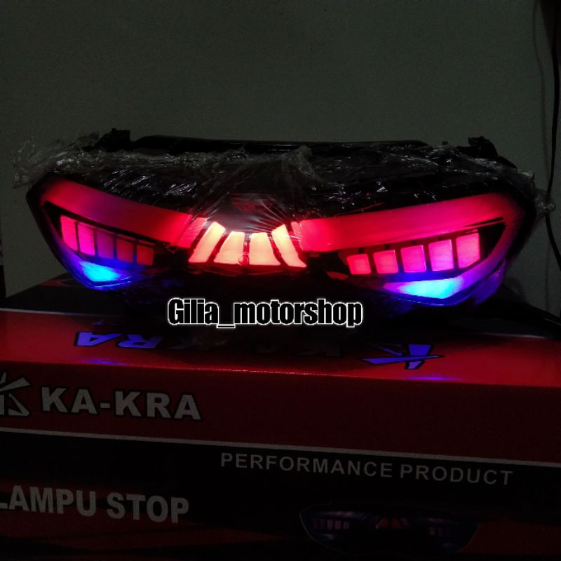 Nmax New 2020 KA KRA Led Stop Light KA KRA LED Rear Stop Lamp Yamaha ...