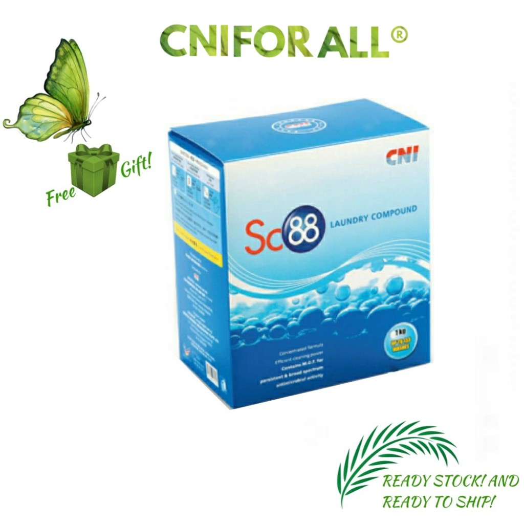 CNI SC88 Laundry Compound (1 kg) - Contain Micro Organism Fighter, Antimicrobial Agent ...