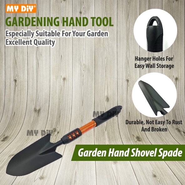 MYDIYHOMEDEPOT - Long Handle Garden Tool Set Mini Cangkul Spade Rake ...