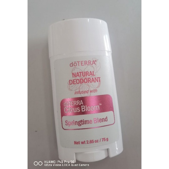 Doterra Natural Deodorant Citrus Bloom Springtime Blend 75g | Shopee ...