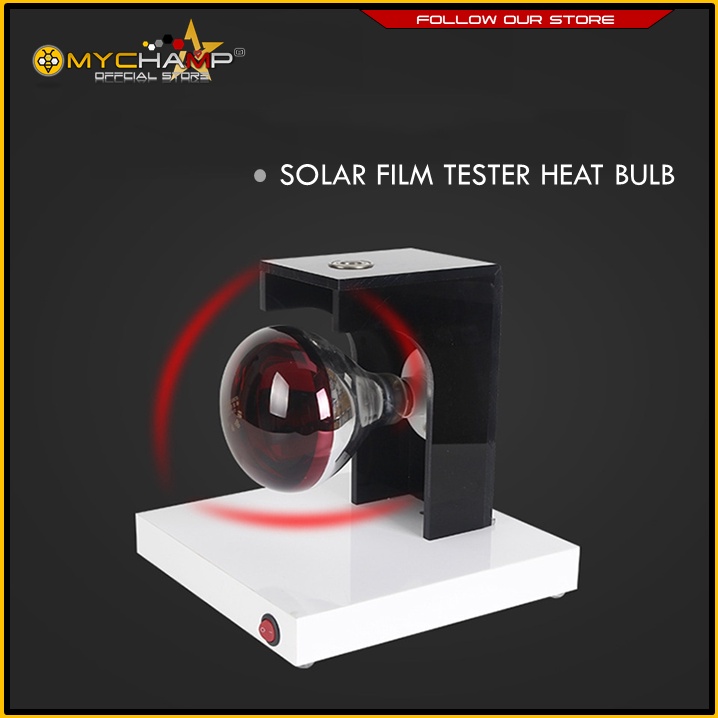 [MYC] Solar Film Car Window tint Heat Rejection Test Box infrared paint ...