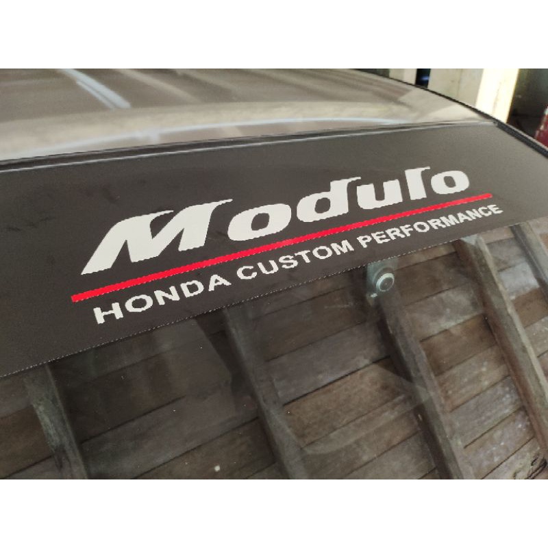 STICKER MODULO Honda Custom Performance (Reflective Cutting Sticker ...