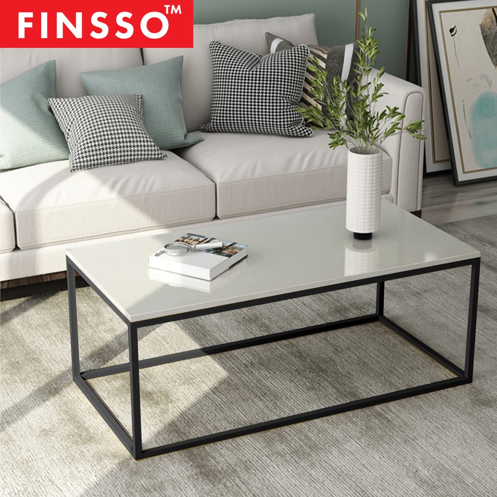 FINSSO: Modern AYO Marble Texture Coffee Table /Era Coffee Table ...