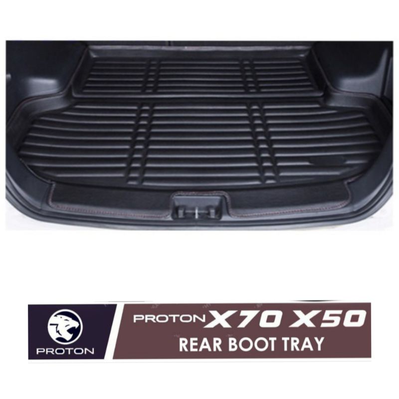 Proton X50 X70 S70 X90 waterproof carpet rear boot mat tray / leather ...