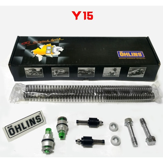 Y16ZR Y16/ Y15ZR Y15 V1 V2/ LC135/ RS150 OHLINS FORK SPRING UPGRADE KIT ...