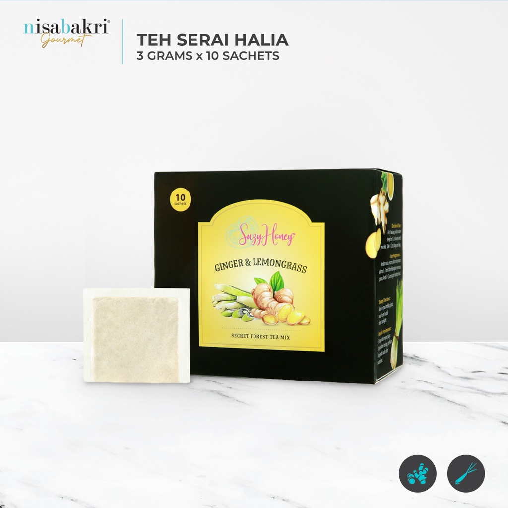 NisaBakri Teh Serai Halia (1 Box) 3grams x 10 Sachets | Shopee Malaysia