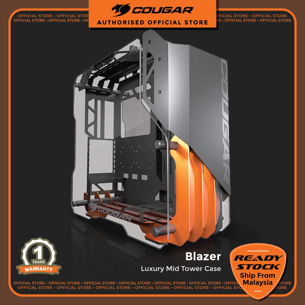 COUGAR BLAZER Mid Tower ATX Case | Shopee Malaysia