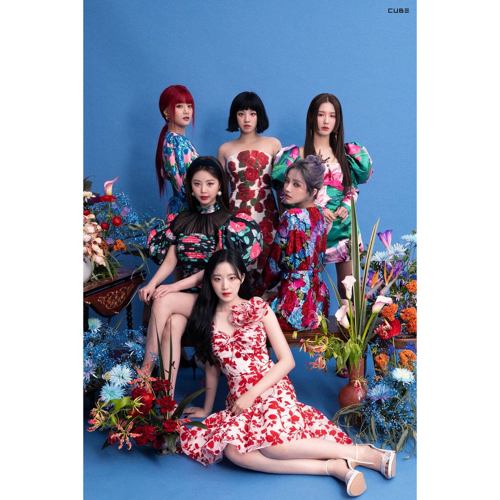 OFFICIAL GIDLE POSTER I BURN | Shopee Malaysia