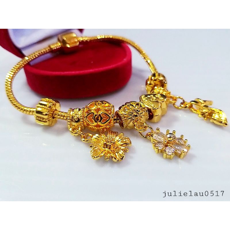 💥Gelang Gaya 💥PANDORA Mas KOREA 24k💥 Fesyen limited dan terkini ...