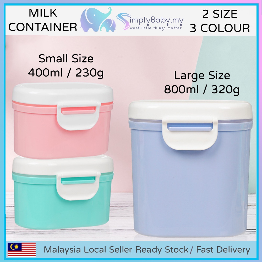 SIMPLYBABY Airtight Milk Powder Container with Spoon BPA Free ...