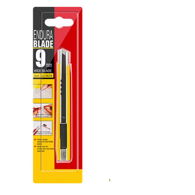 TaJIma 9mm wide utility knife paper cutter wallpaper knife knife end ...