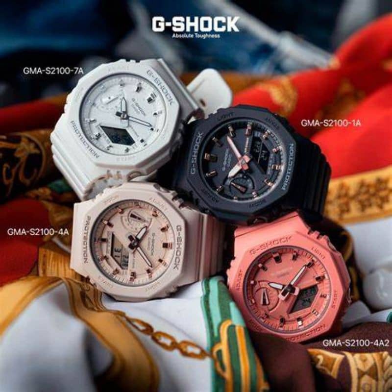 🔥HOTEST🔥 G SHOCK TMJ GA2100 men women WATCH GSHOCK PINK PEACH KUNING ...