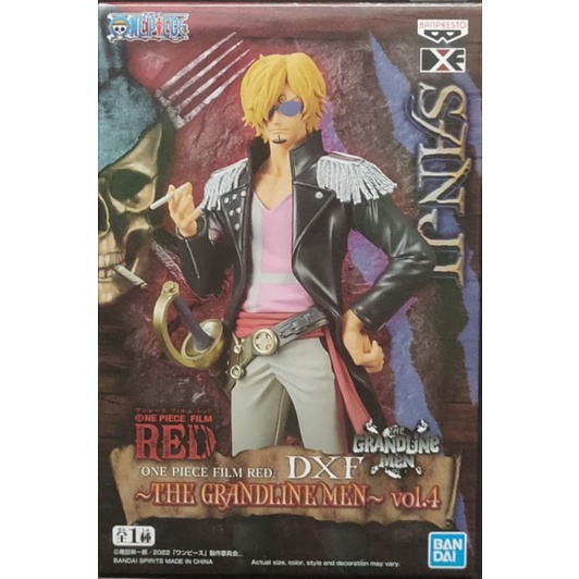 ONE PIECE FILM RED DXF THE GRANDLINE MEN VOL.4 SANJI | Shopee Malaysia