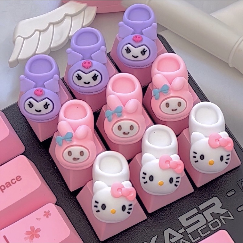 Sanrio Character Slippers Keycaps PBT | Shopee Malaysia