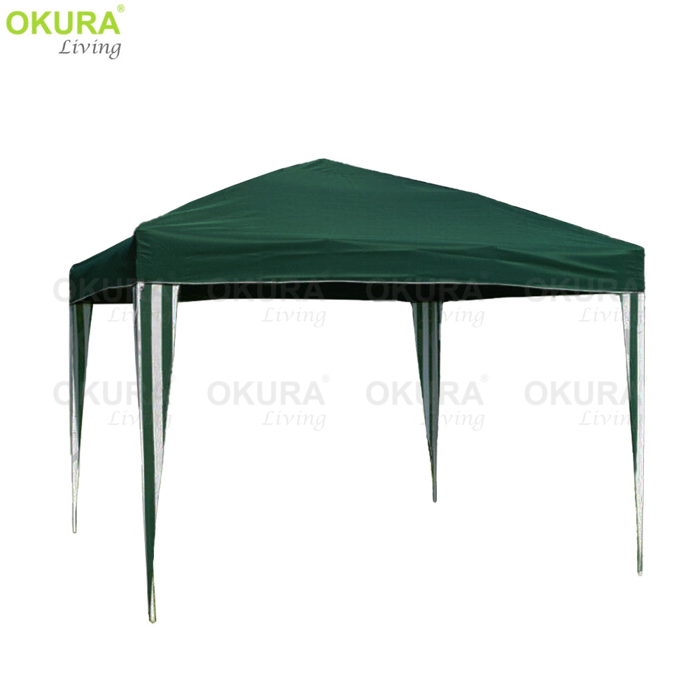 OKURA 10'x10' (3 X 3M) Gazebo Canopy Cover Tent Waterproof Sunshade ...