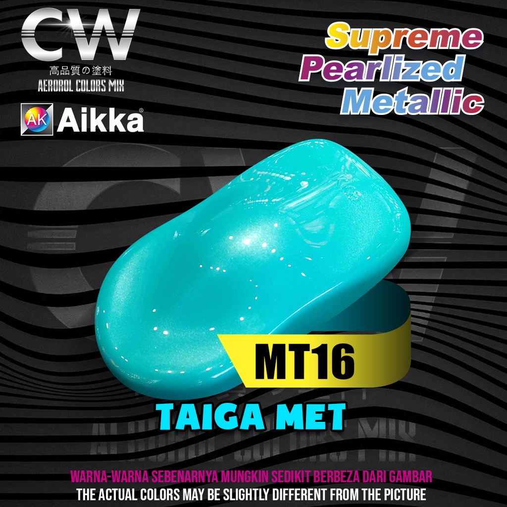 Supreme Pearlized Metallic (Part 1) MT01-MT16 For Car Motorcycle Aikka ...