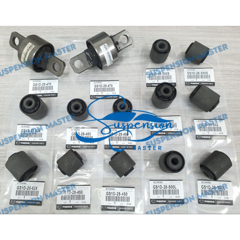 14 IN 1 SET - MAZDA 6 (2008~2012) - REAR UPPER ARM BUSH/LOWER ARM BUSH ...