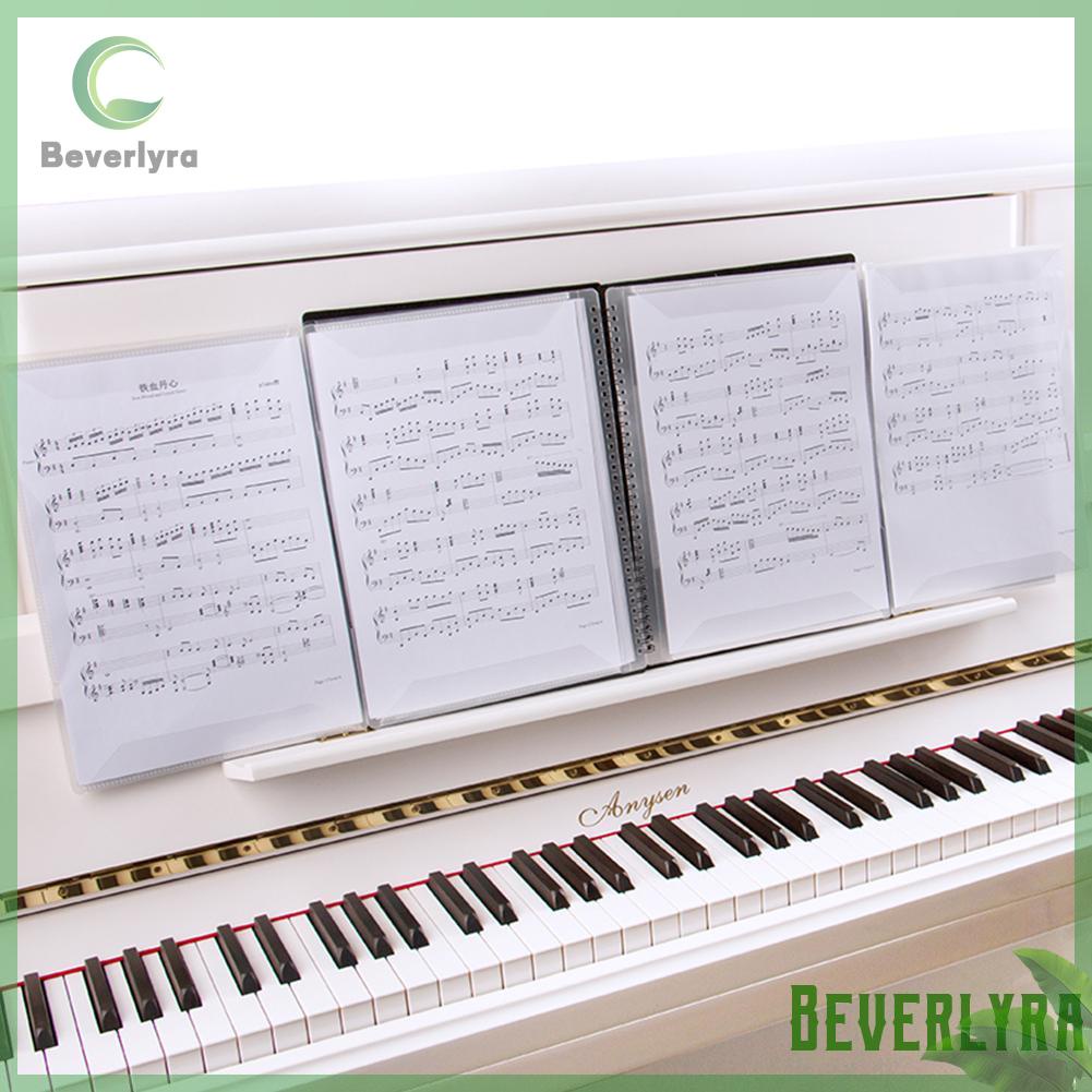 【Low Price】4/2 pages A4 Size Music Score Paper Sheet Note Document File ...